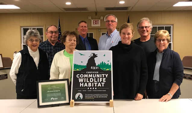 Wildlife Habitat Members - New Britain Borough, Pennsylvania